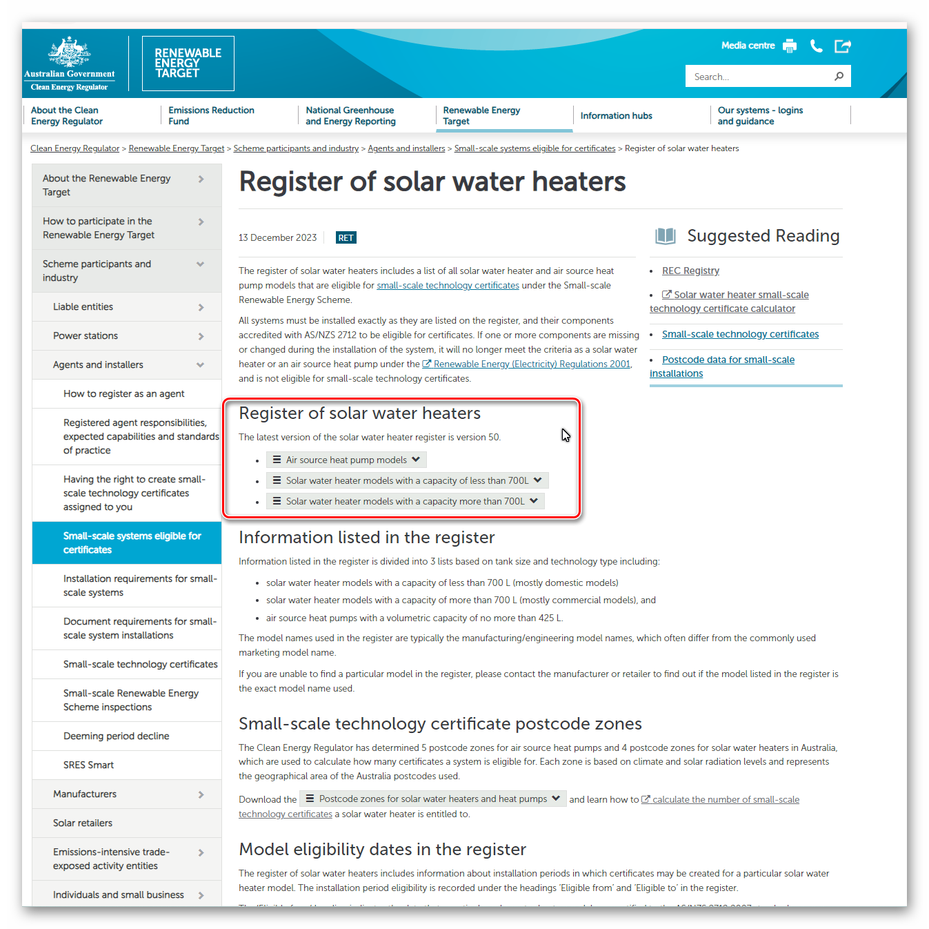 Hot Water systems (HWS) – Hero Help Centre